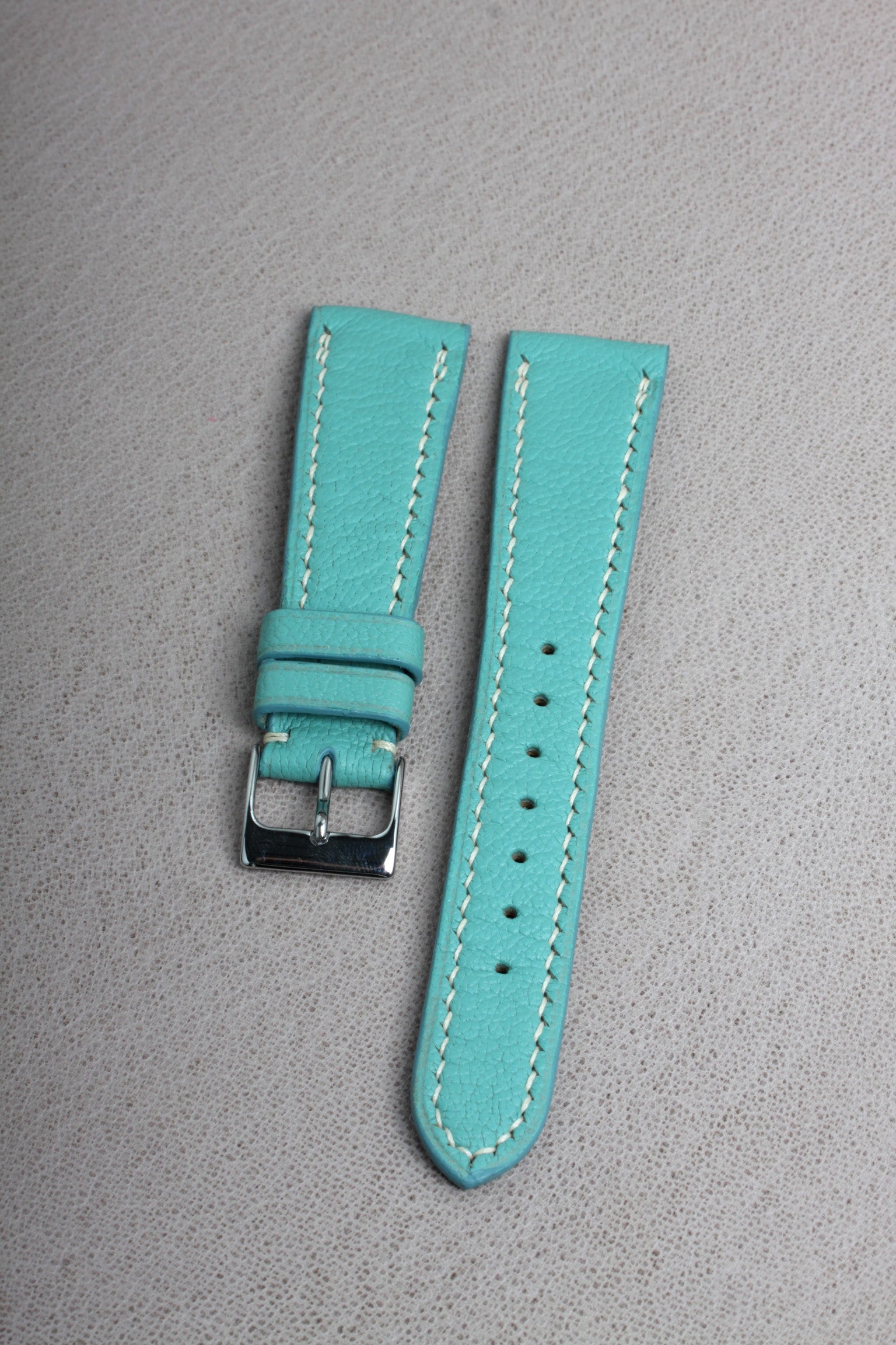Turquiose Goatskin Watch Strap – David Lane Design